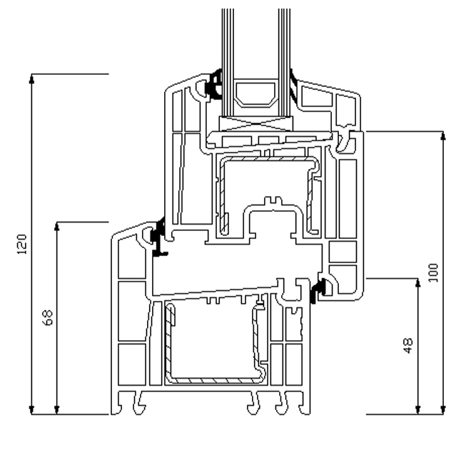 Fenster Technische Zeichnungen
